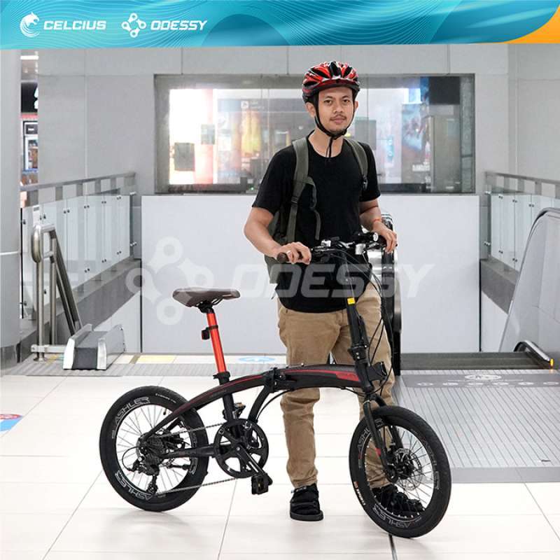 Promo Sepeda Lipat Odessy Ashler - 9 Speed Diskon 33% Di Seller ...