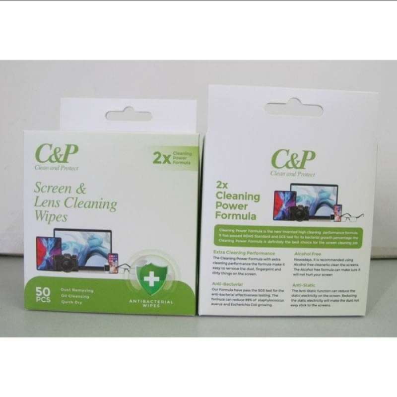 Jual Tisu Screen & Lens Cleaning Wipes C&p Di Seller Winter ...