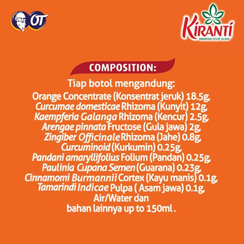 Jual Kiranti Orange Juice 150ml - [isi 3 Botol] Di Seller More-id ...