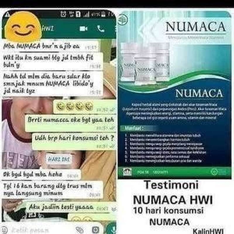 Jual Numaca | Asli Hwi Menstabilkan Hormon | Vitalitas Pria & Wanita ...