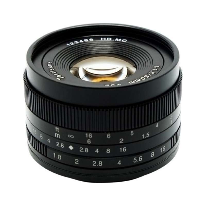 Promo Lensa 7artisans 50mm F1.8 For Fuji X Black Diskon 23% Di Seller ...