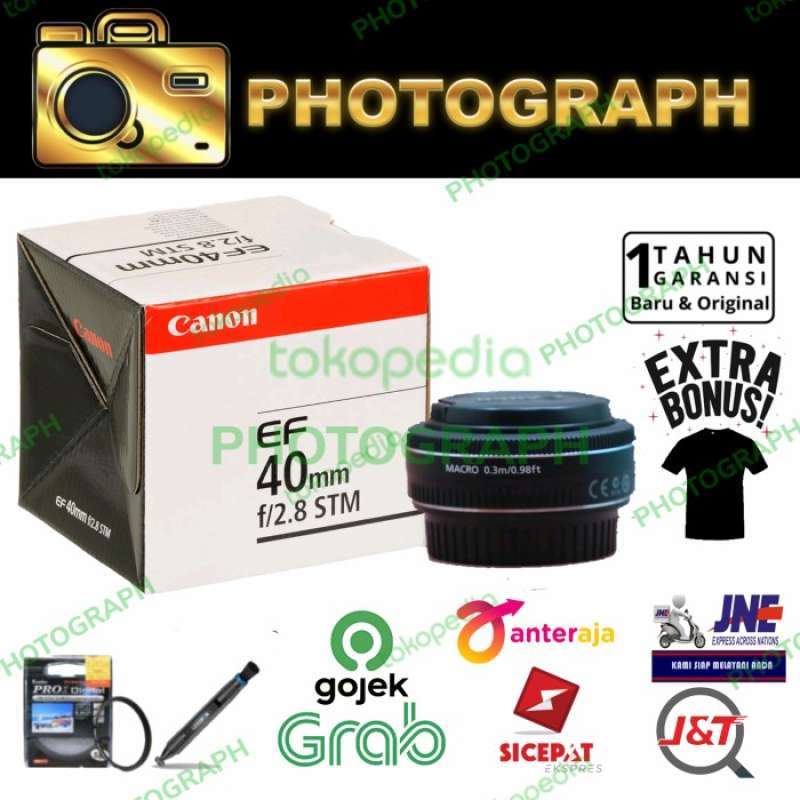 Promo Canon Ef 40mm F2 8 Stm/lensa Canon Ef 40mm F2 8 Stm/canon 40mm Diskon 23% Di Seller ...
