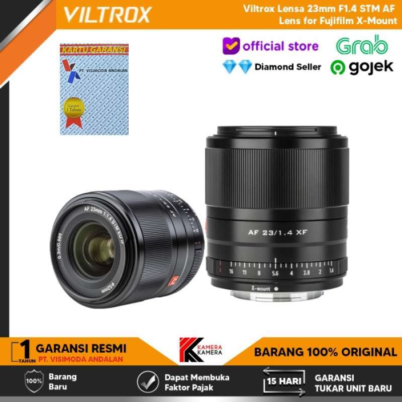 Promo Viltrox Lensa 23mm F1.4 Stm Af Lens For Fujifilm Fx Mount X Mount Diskon 23% Di Seller ...