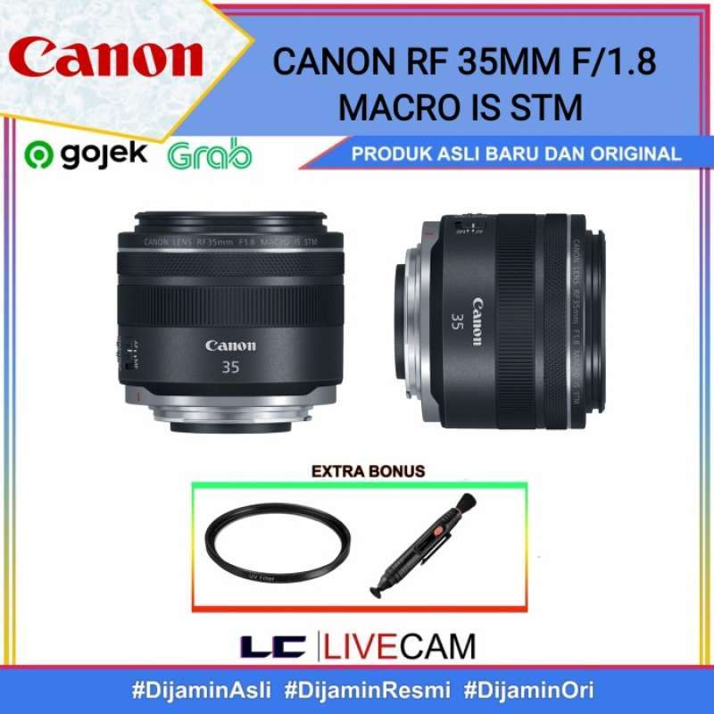 Promo Canon Rf 35mm F1.8 Is Macro Stm / Lensa Canon Rf 35mm F1.8 Is Stm ...