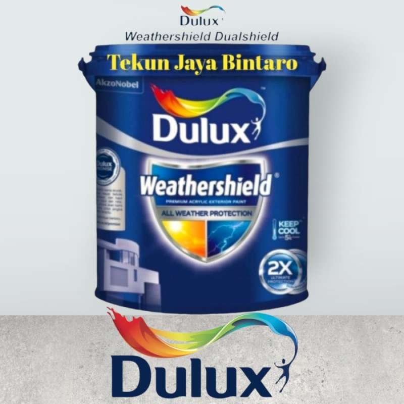 Promo Promo- Dulux Weathershield Ds Dual Shield Light Taupe 2,5l Gallon ...