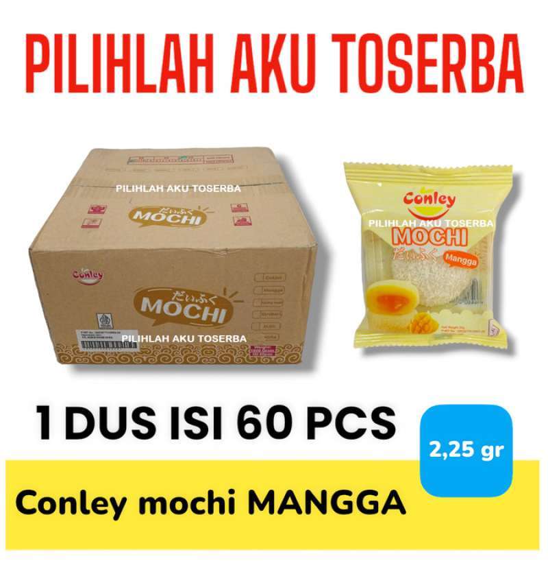 Promo Conley Mochi Rasa Mango / Mangga - ( Harga 5 Pcs ) Diskon 19% Di ...