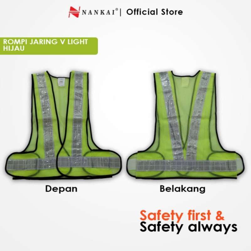 Promo Rompi Safety Proyek / Pengaman Jaring V Hijau Diskon 23% Di ... Promo Rompi Safety Proyek / Pengaman Jaring V Hijau Diskon 23% Di ...