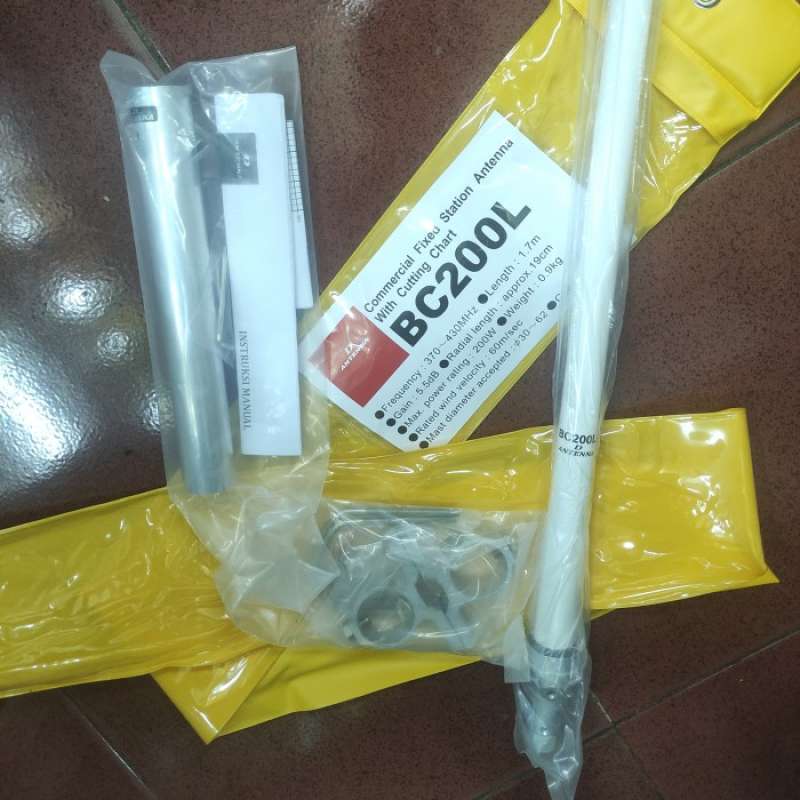 Promo D Antenna Bc200l Antena Base Uhf 370-430 Mhz Antena Gedung Bc ...