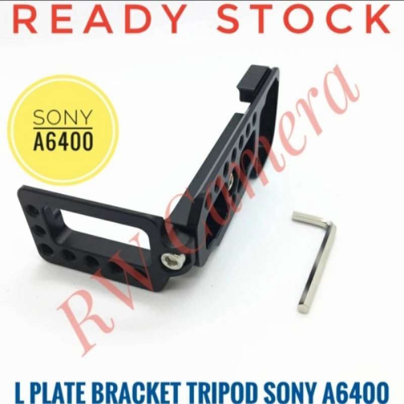Jual L Plate Sony A6400 Quick Release Plat Tripod Shape Alpha 6400 Rig ...