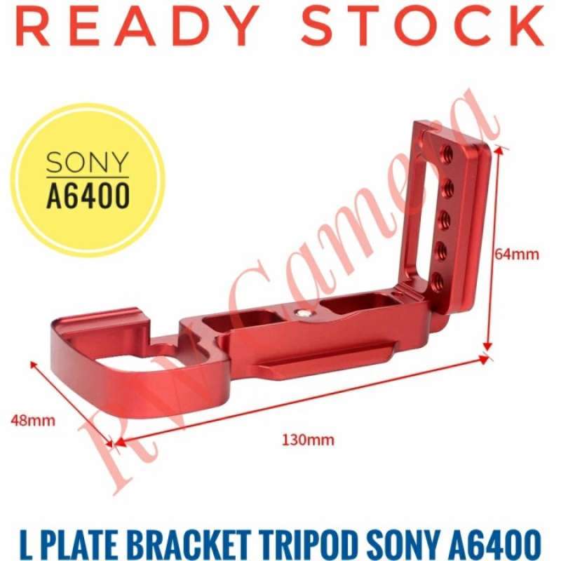 Jual L Plate Sony A6400 Quick Release Plat Tripod Shape Alpha 6400 Rig ...