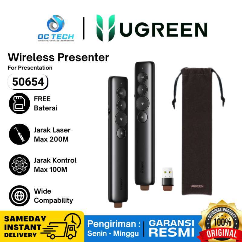 Jual Ugreen 50654 Laser Pointer Presentasi Wireless Laser Pointer Laser ...