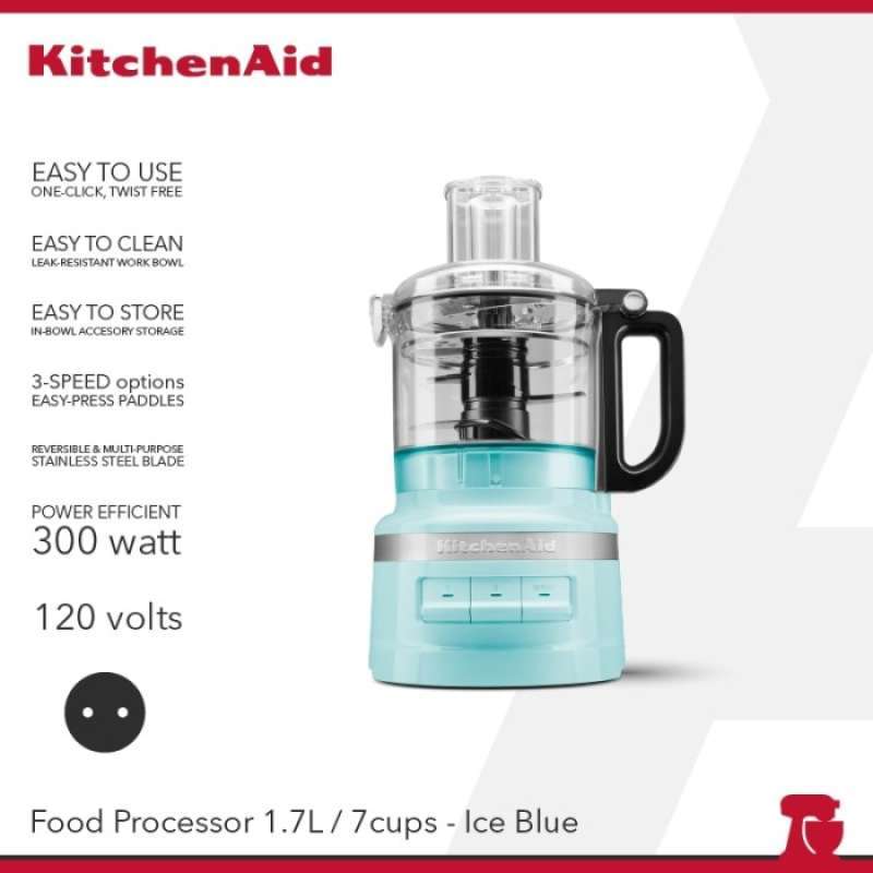 Jual Kitchenaid Food Processor 1,7l Ice Blue - 5kfp0719eic Di Seller ...