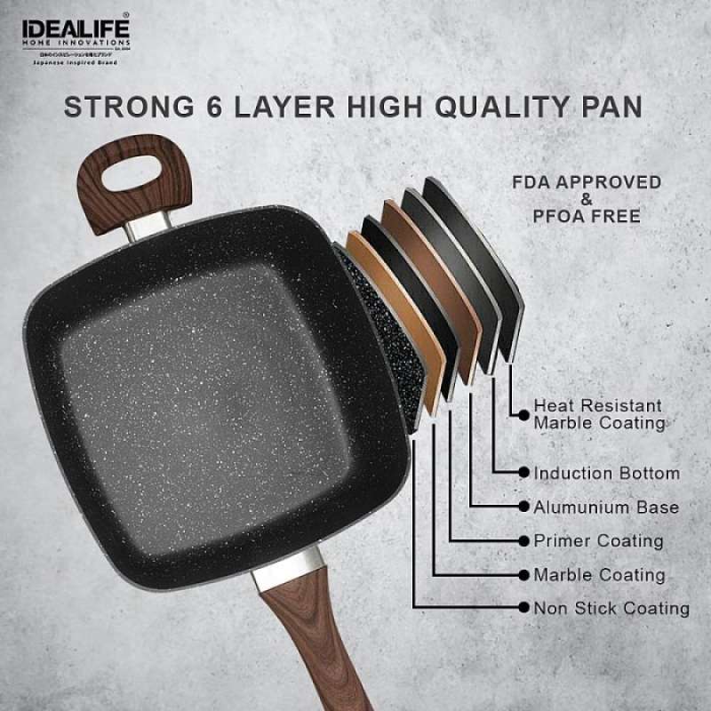 Jual Produk Idealife Multi Function Pan Il-24mp Cookware - Panci ...