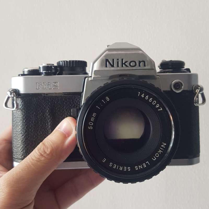 Jual Nikon Fm 2 + Lensa 50 Mm F1.8 Camera Analog Film Di Seller Rumix ...