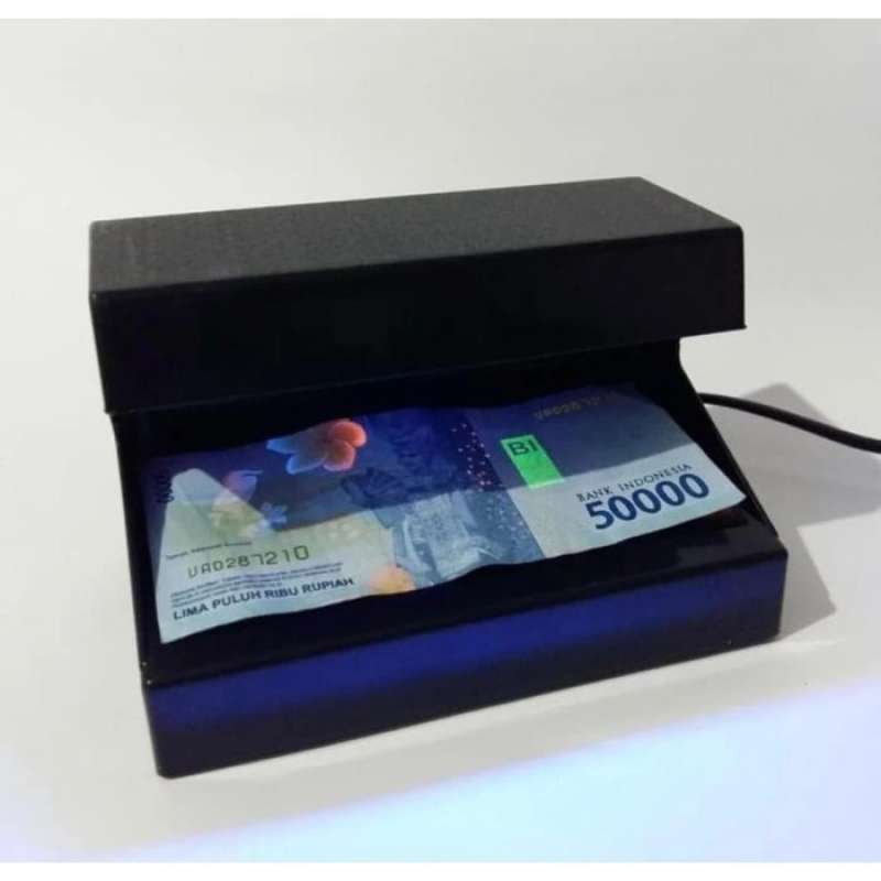 Jual Money Detector Uang Palsu Uv Light/ Lampu Alat Deteksi Uang Di ...