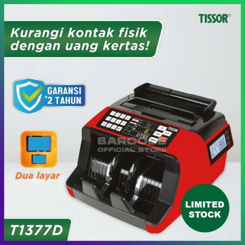 Jual Mesin Penghitung Tissor T1377d Alat Hitung Deteksi Uang Money ...