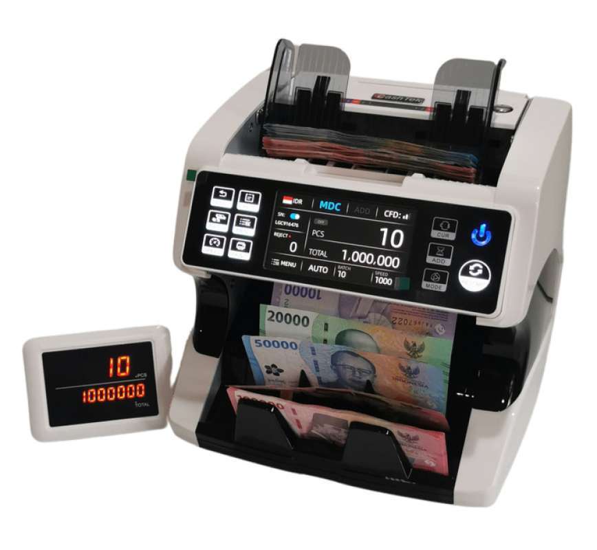 Jual Mesin Hitung Dan Deteksi Uang Asing Dan Rupiah (mix) Cashtek St ...