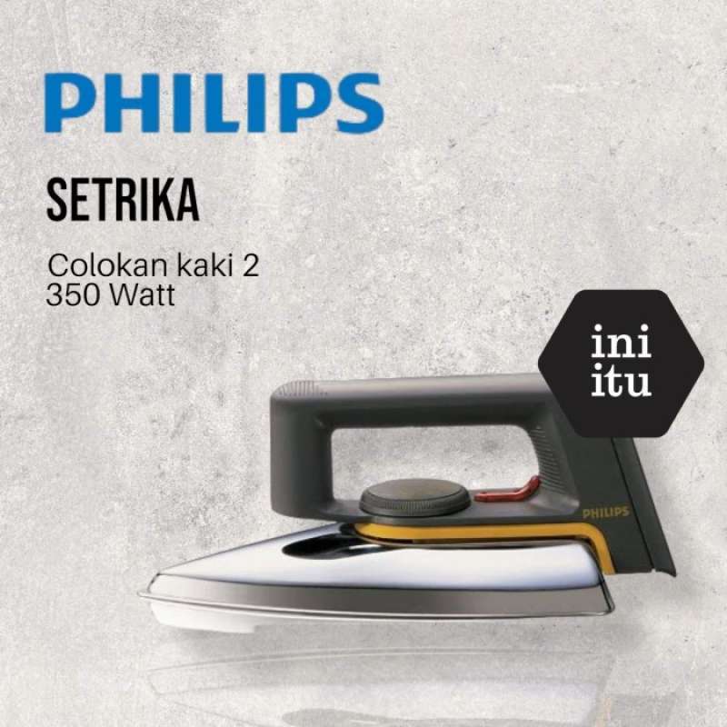 Jual [ Philips ] Setrika Philips Clasic Hd 1172 - Hitam Di Seller ...