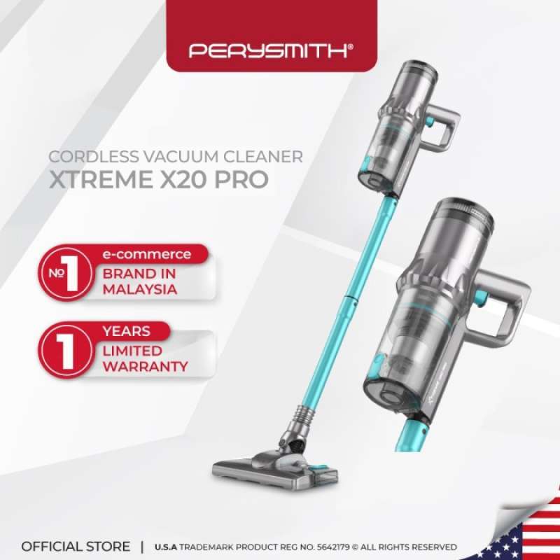 Jual Perysmith X20 Pro Cordless Vacuum Cleaner Home Penyedot Debu Tanpa ...