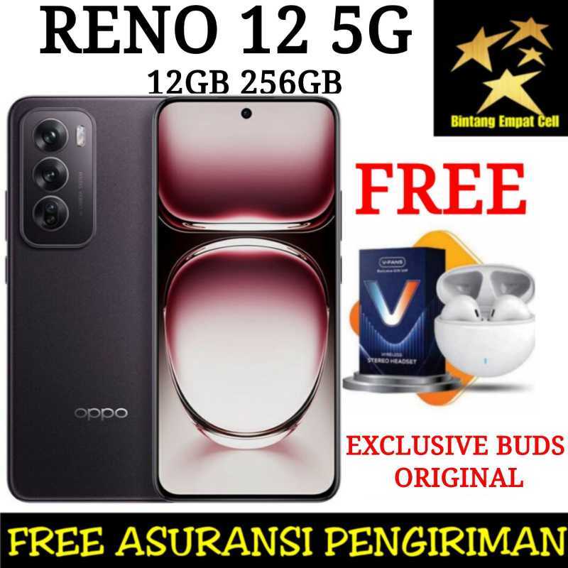 Jual Oppo Reno 12 5g 12/256 & Reno 12 Pro 5g 12/512 Ai Feature Garansi ...