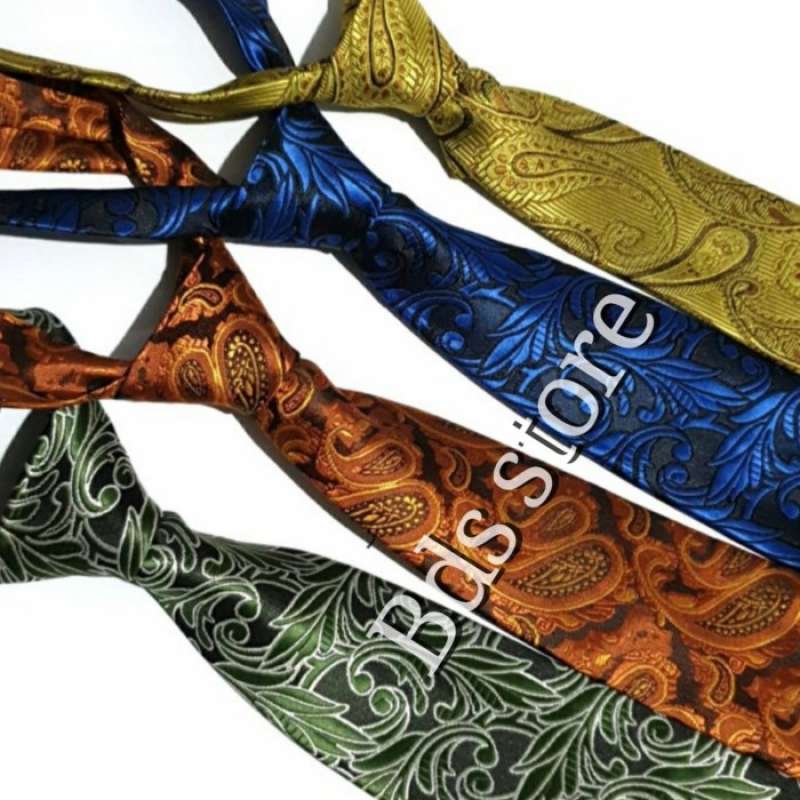 Jual Dasi Pria Instan Motif Batik Ukuran Medium 3 Inchi Di Seller Wd ...
