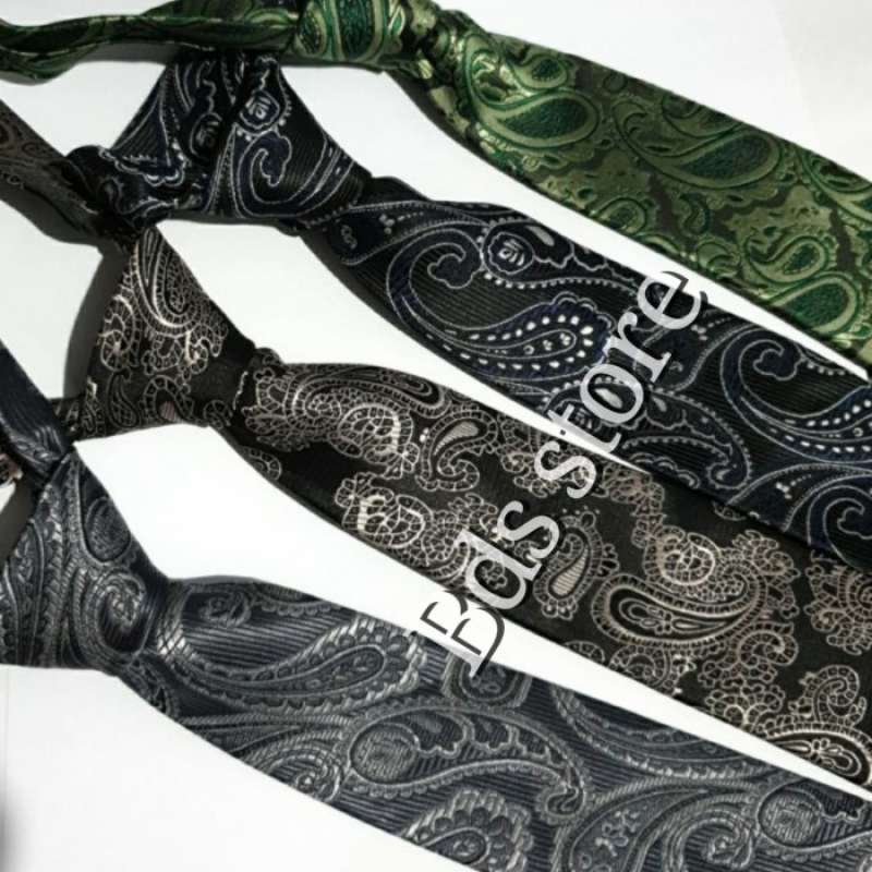 Jual Dasi Pria Instan Motif Batik Ukuran Medium 3 Inchi Di Seller Wd ...