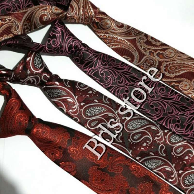 Jual Dasi Pria Instan Motif Batik Ukuran Medium 3 Inchi Di Seller Wd ...