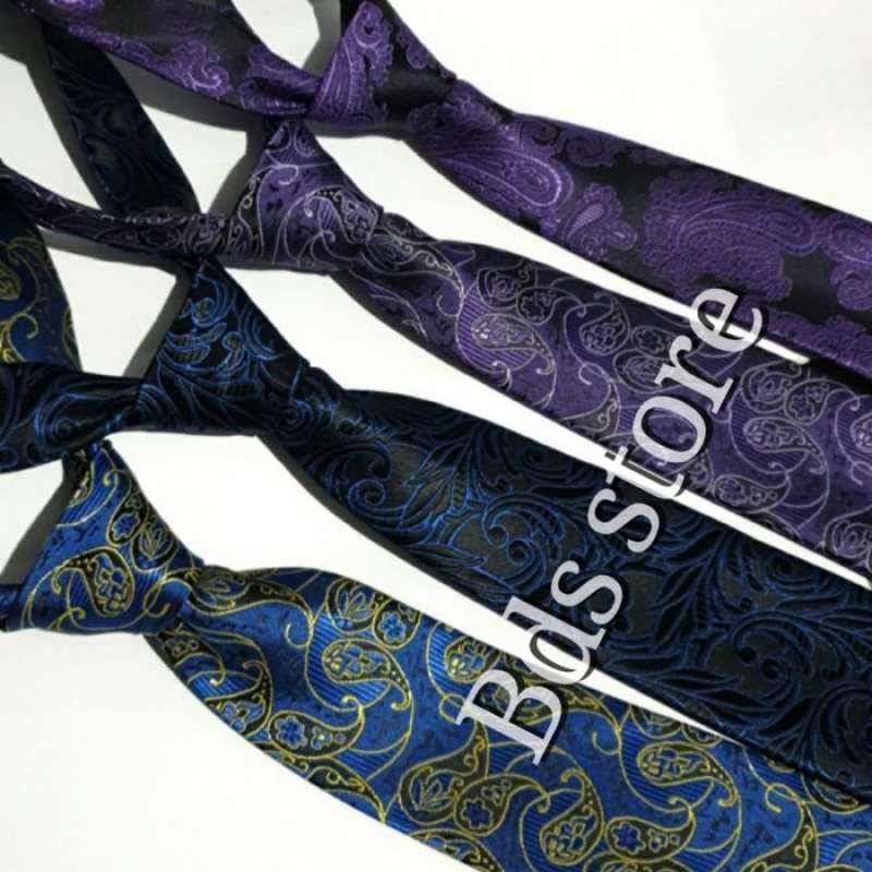 Jual Dasi Pria Instan Motif Batik Ukuran Medium 3 Inchi Di Seller Wd ...