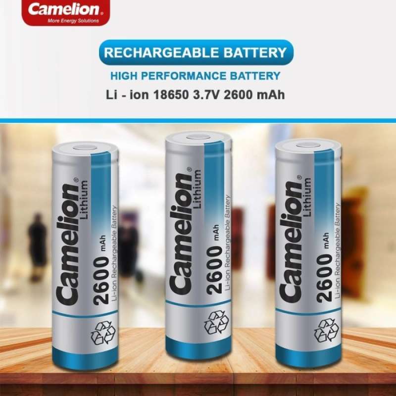 Jual Camelion Baterai Lithium 18650 2600mah - Blister Di Seller Circlet ...