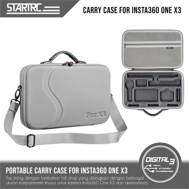 Jual Startrc Portable Carrying Case Insta360 One X3 Storage Bag Tas ... Jual Startrc Portable Carrying Case Insta360 One X3 Storage Bag Tas ...