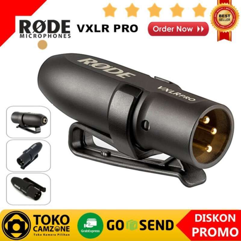 Jual Rode Vxlr Pro Mini Jack 3.5mm Trs Female To Xlr Male Adapter ...
