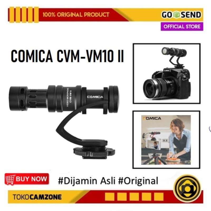 Jual Comica Audio Cvm-vm10 Ii Compact Directional Condenser Microphone Di Seller Circlet ...