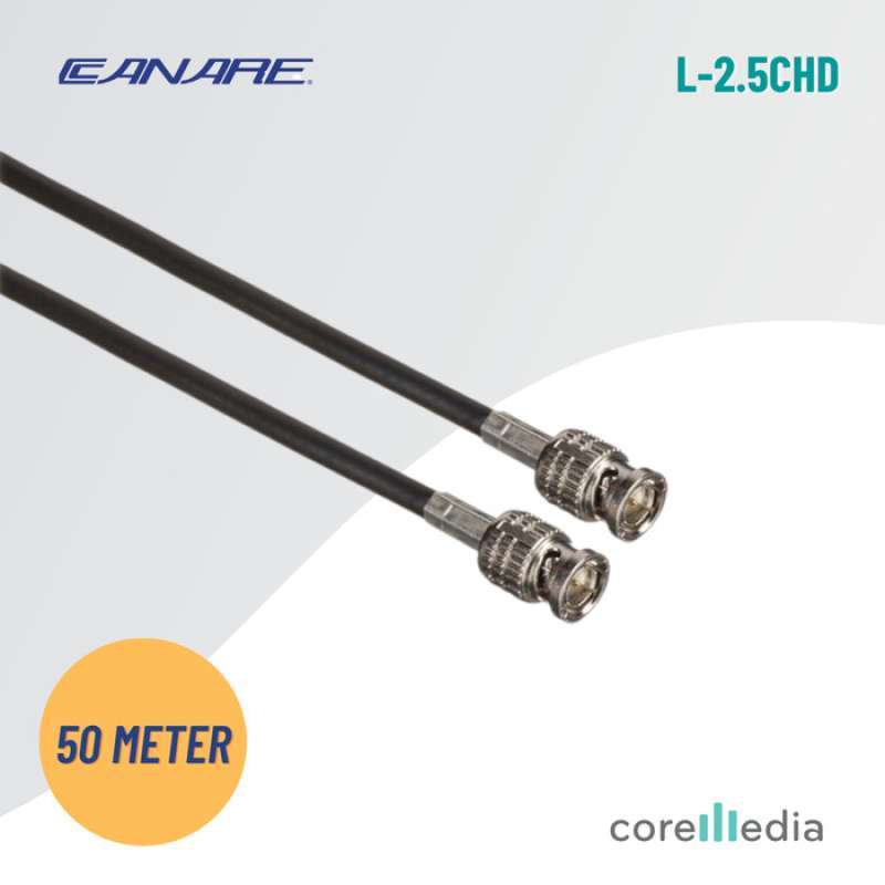 Jual Canare L2.5chd 3g-sdi / Hd-sdi Coaxial Cable With Male Bnc - 50 ...