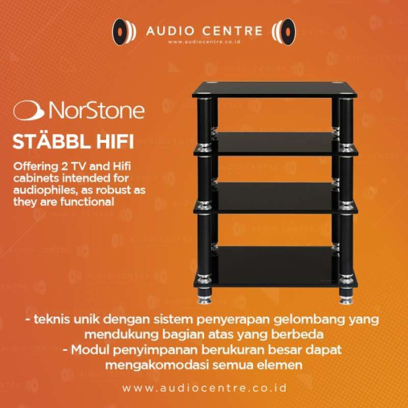 Jual Norstone Stabbl Hifi Rack Audio / Av Rack Di Seller Circlet ...