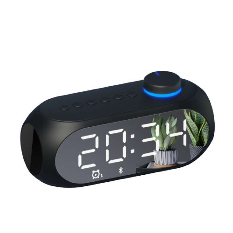 Jual Jovitech Speaker Bluetooth Jam Led Alarm Portable Super Bass - S18 ...