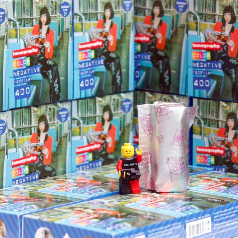 Jual Lomography Color Negative Cn 400 120 - Roll Film Lomo 120mm Di ...