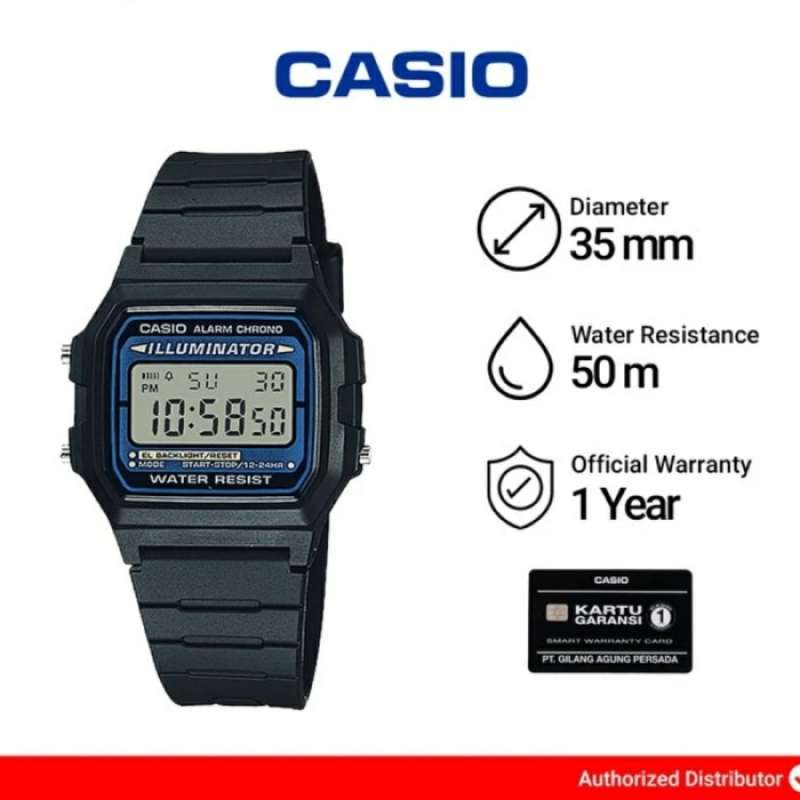 Jual Jam Casio Digital F-105w-1a / F105w Original Bergaransi Di Seller ...