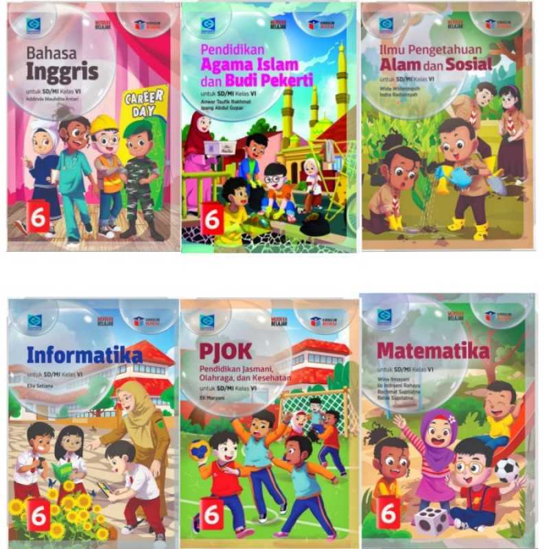 Promo Ori Bahasa Inggris Bahasa Indonesia Ipas Pjok Informatika Matematika Pendidikan Pancasila ...