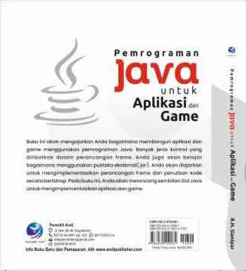 Promo Buku Pemrograman Java Untuk Aplikasi Dan Game Diskon 26% Di ...