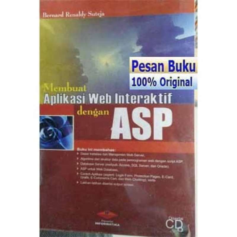 Promo Buku Membuat Aplikasi Web Interaktif Dengan Asp - Bernard Renaldy ... Promo Buku Membuat Aplikasi Web Interaktif Dengan Asp - Bernard Renaldy ...