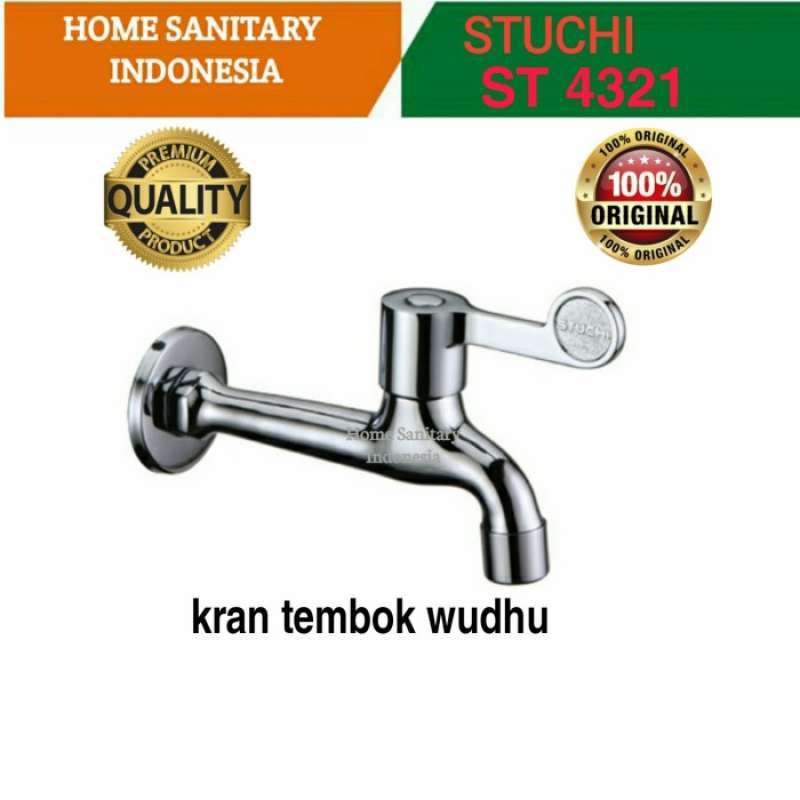 Promo Stuchi St 4321 Kran Tembok Wudhu Keran Air Engkol Kuningan Diskon ...