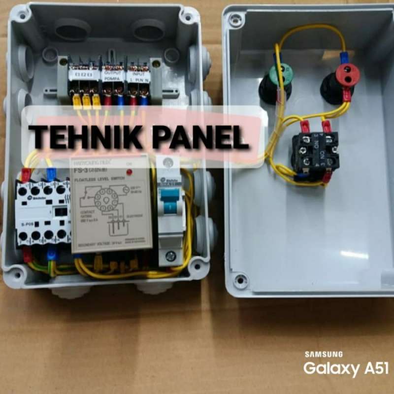 Promo Panel Control Water Level 1 Tandon / Otomatis Pompa 1tandon ...