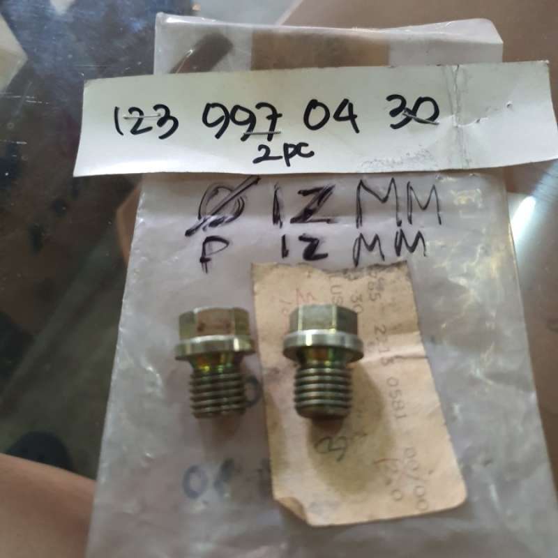 Promo Baut Tap Oli Mercedes Original W123 W124 W126 W115 W140 Dll ...