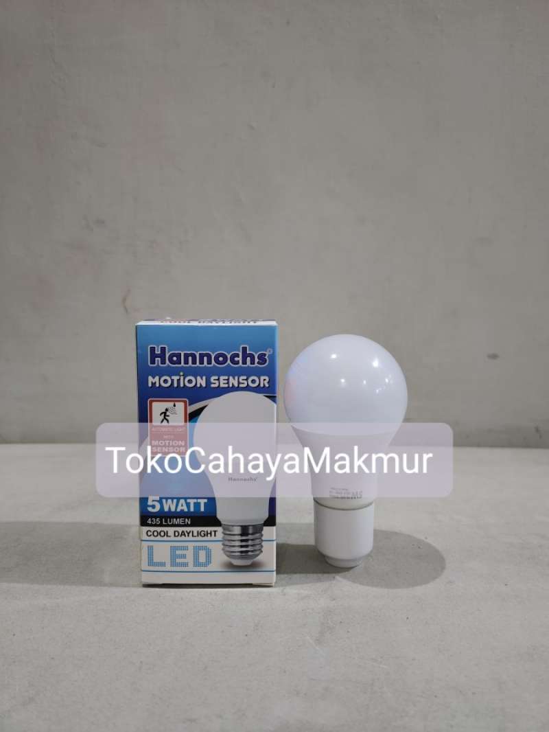 Promo Lampu Led Sensor Gerak 5w,9w,13w - Motion Sensor Gerak - 5 Watt ...