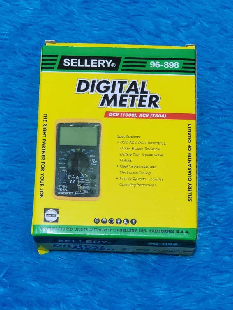 Promo Sellery 96-898 Layar Jumbo Digital Meter Multimeter Avo ...