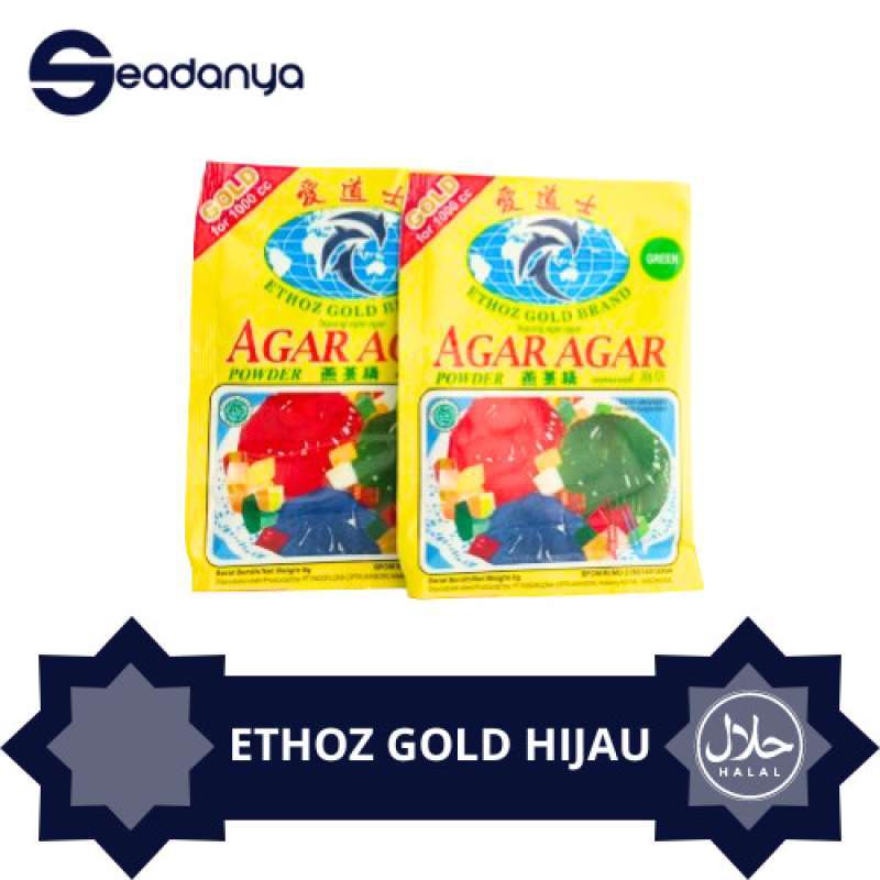 Jual Ethoz Gold Hijau - Agar Agar Hijau Di Seller Toko Seadanya - Wunut ...