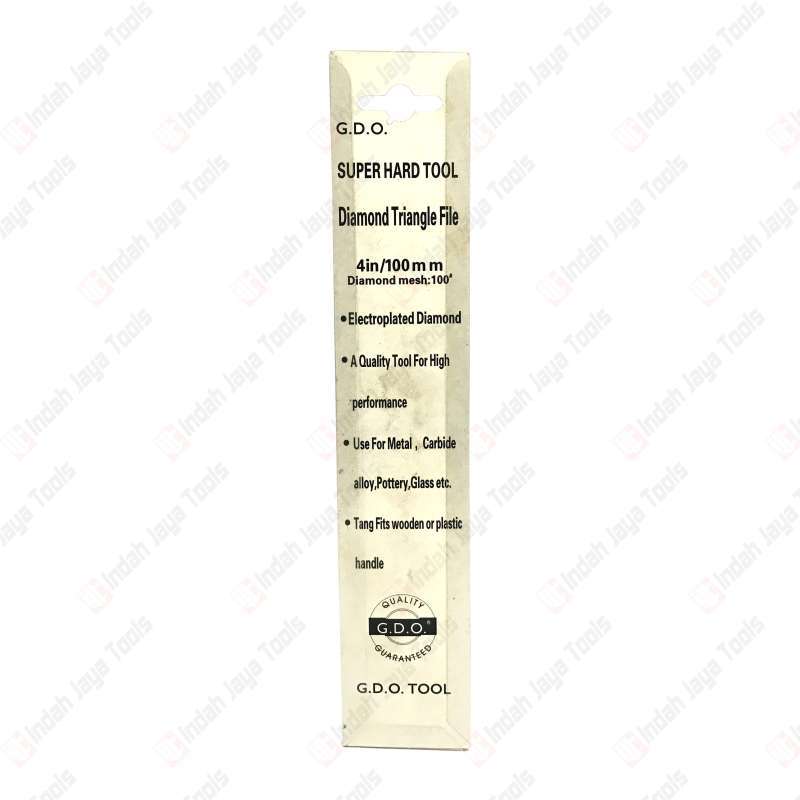 Jual G.d.o Kikir Gergaji Kayu Segitiga 4 Inch - Slim Taper Diamond Tri ...