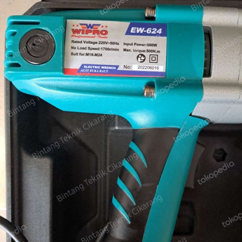 Promo Wipro Ew-624 Electric Impact Wrench 3/4 Alat Buka Baut Listrik 600w Diskon 23% Di Seller ...