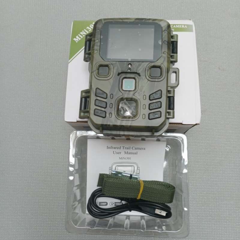 Jual Mini 20mp Hunting Trail Camera Trap Solar Panel Photo Video Nv Ir ...