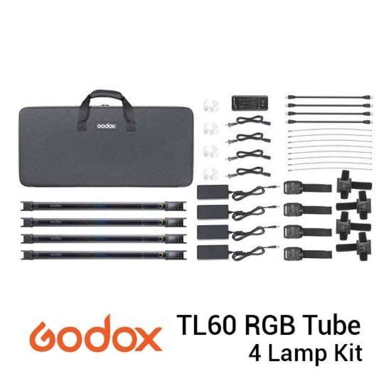 Jual Godox Tl60 Kit 1 2 4 Led Video Light Fill Lighting Rgb Effect Tl ...